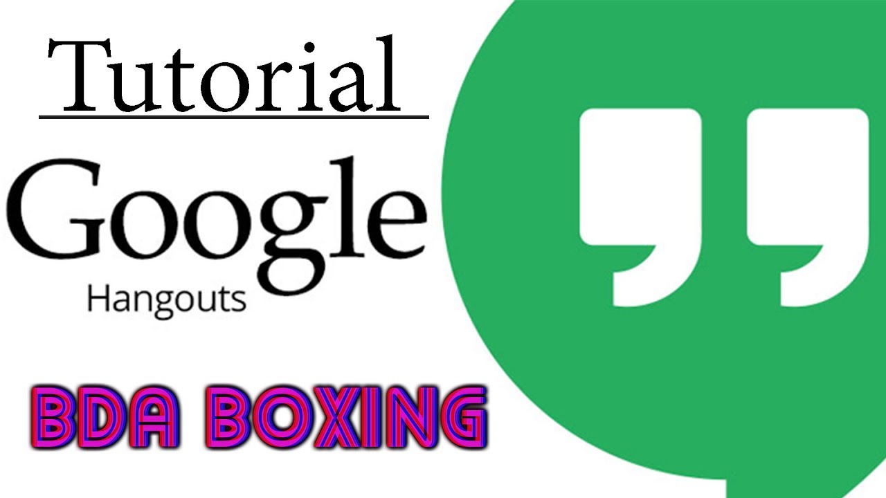 Google Hangouts Tutorial - How to Join the BDA Boxing Open Panel - YouTube