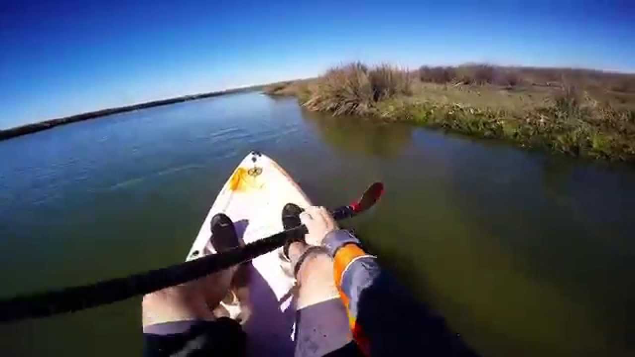 GoPro: Kayak day in the marsh (mud, bushes and water) - YouTube