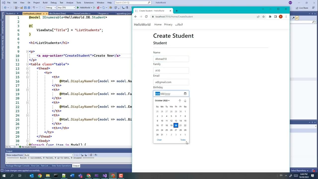 ASP NET MVC List View (10) - YouTube