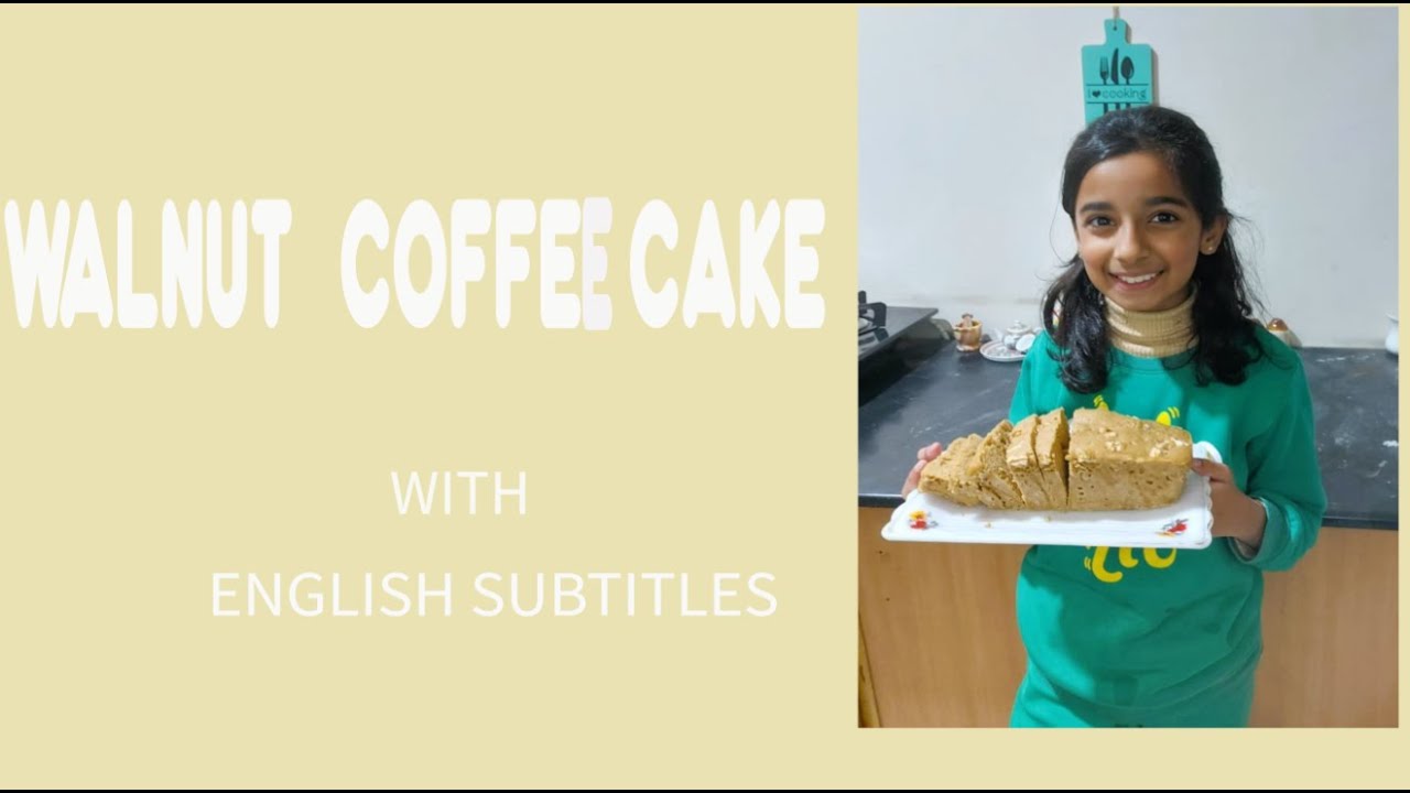 Walnut Coffee Bread/English subtitles available - YouTube