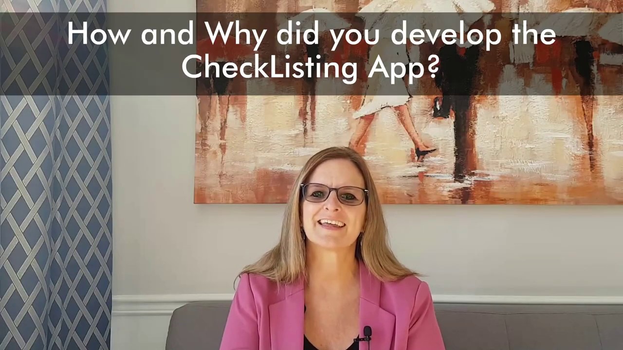 Interview With CheckListing Co-owner, Victoria Carter, explaining ...