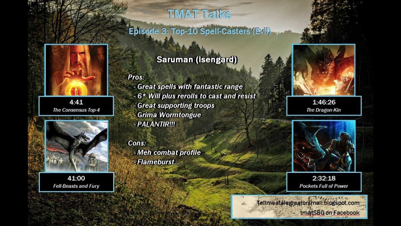 TMAT Talks, Episode 3: Top-10 Spell-Casters (Evil) - YouTube