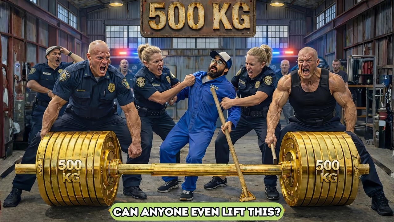 BODYBUILDERS Laughed at Him… Until Anatoly LIFTED 32KG MOP Like Nothing ...