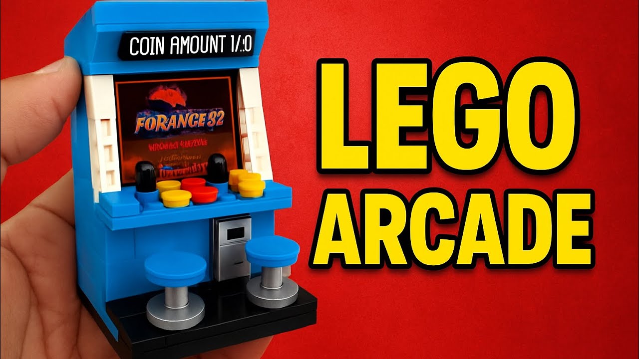 You Won’t Believe This LEGO Arcade Machine!🤯 - YouTube