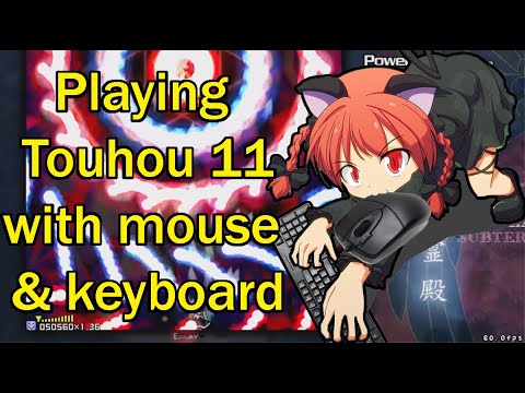 Playing Touhou 11 with mouse and keyboard - YouTube
