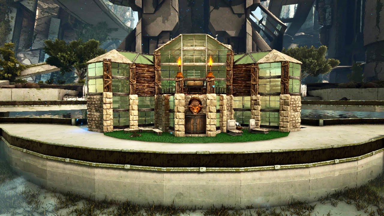 ARK Survival Evolved Small House - YouTube