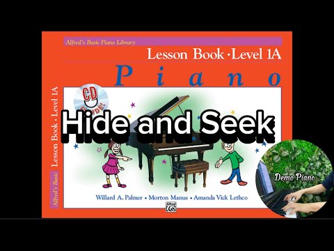 Hide and Seek (P59)| Lesson Book - Level 1A | Alfred’s Basic Piano ...