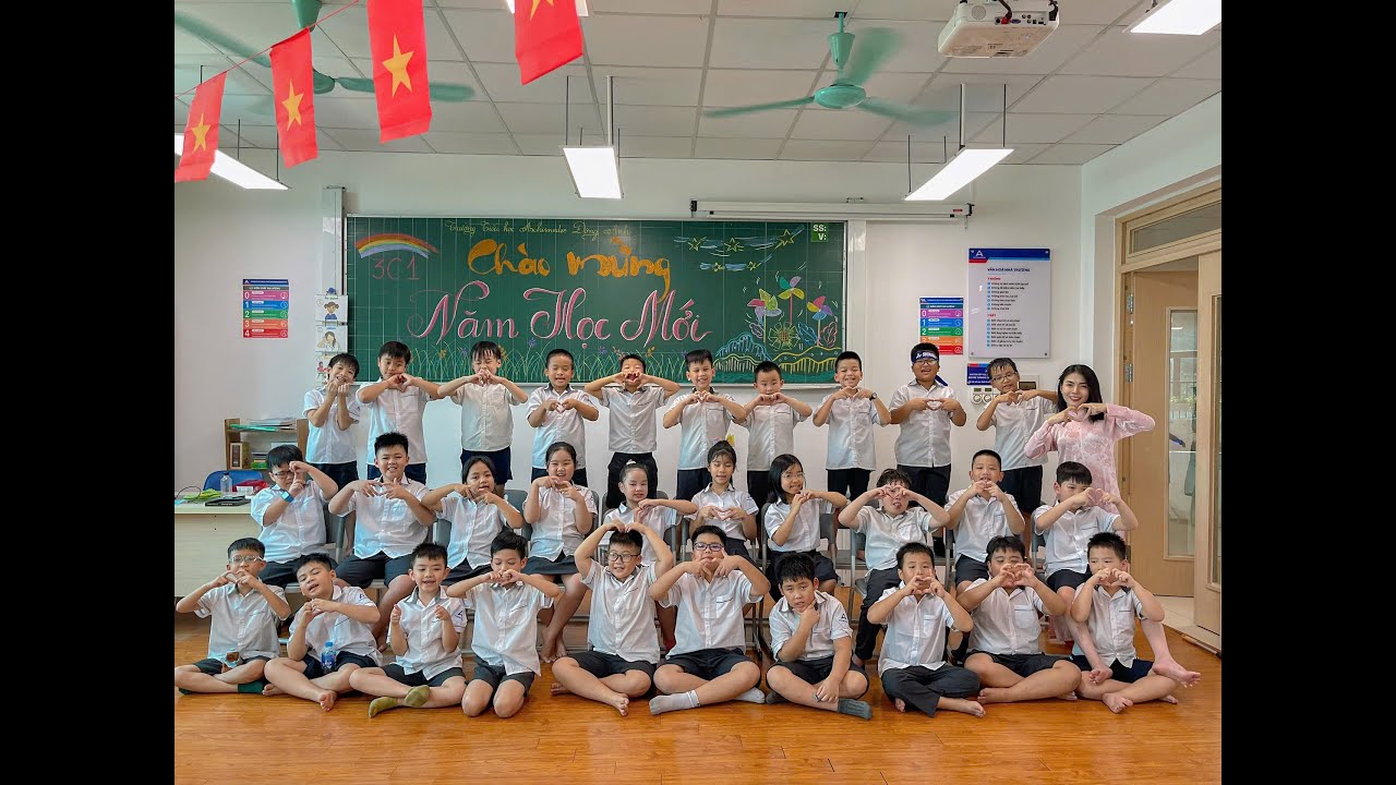 Ngôi Trường Thân Thương (3C1 - Archimedes Đông Anh 2024) - YouTube