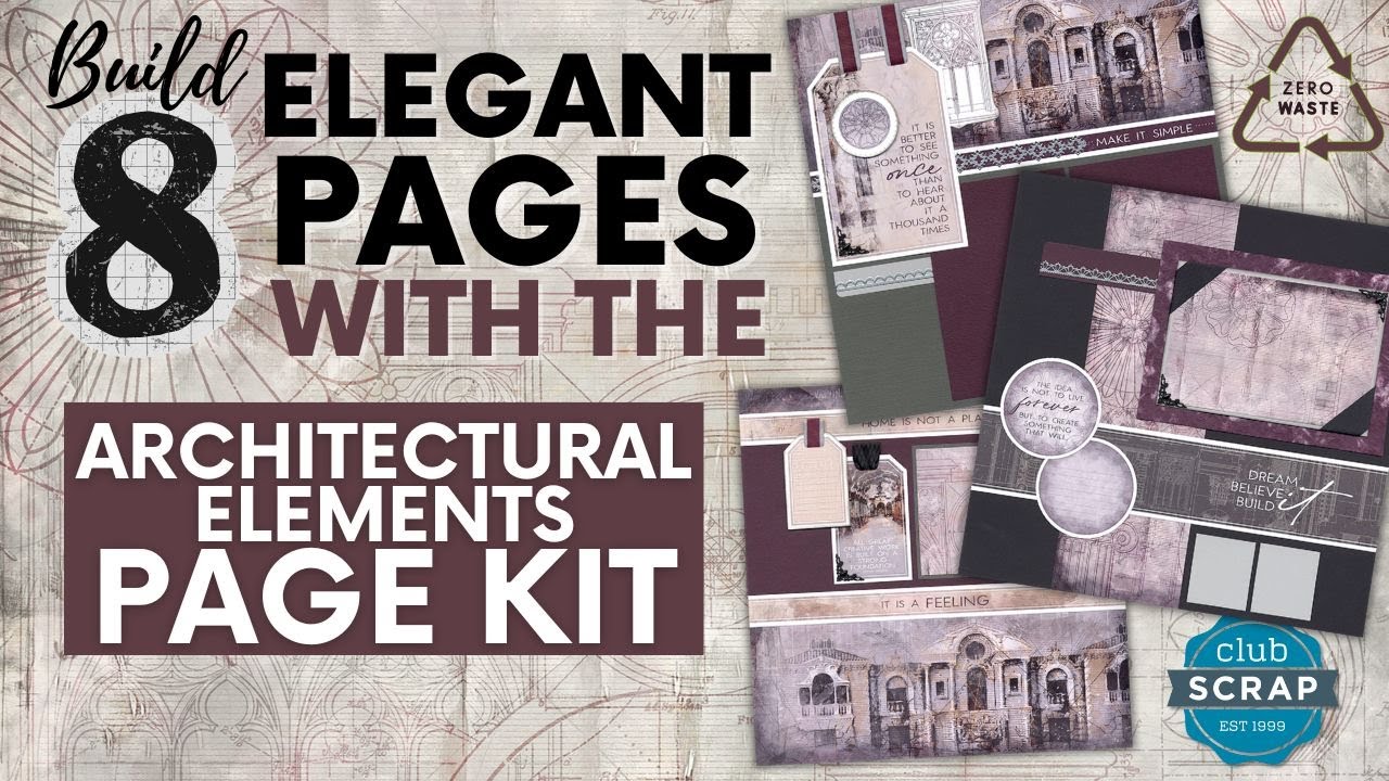 Architectural Elements Page Kit Workshop – Perfect Pages for History ...