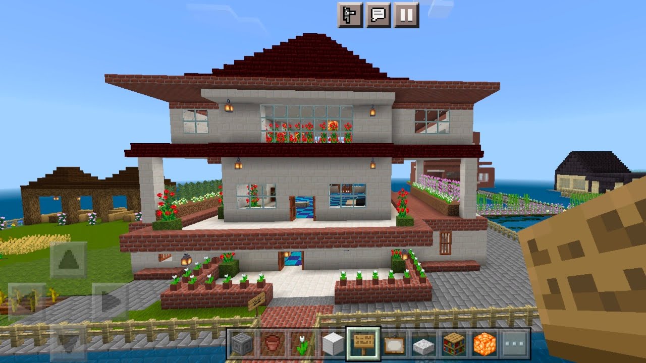 Minecraft, I Build Our House in Minecraft | - YouTube
