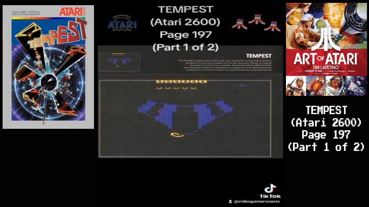 TEMPEST (Atari 2600) Page 197 (Part 1 of 2) - YouTube