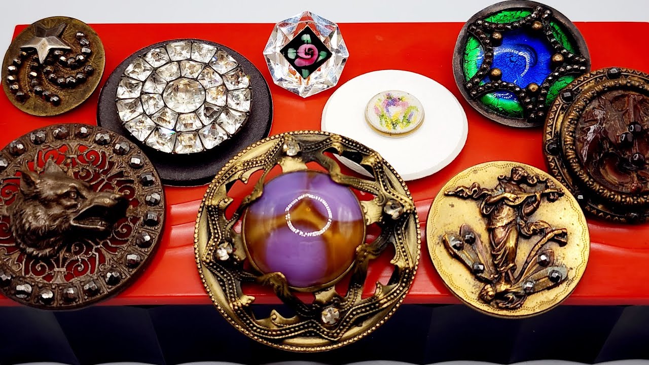 VALUABLE ANTIQUE CLOTHING BUTTONS, IDENTIFICATION #antique #clothing # ...
