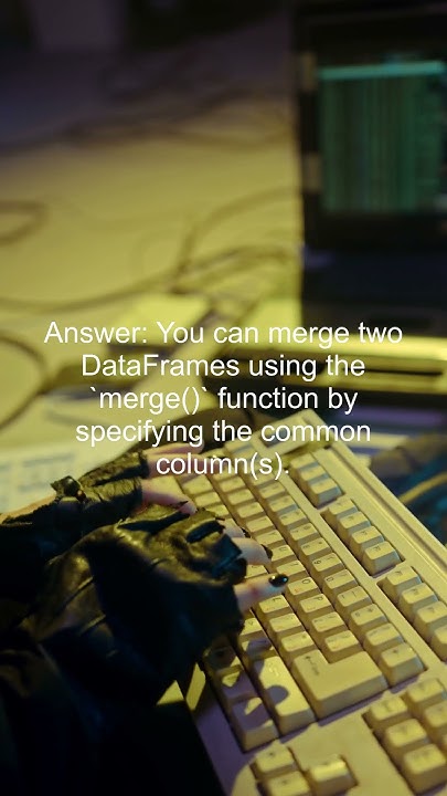 How do I merge two Pandas DataFrames? - YouTube