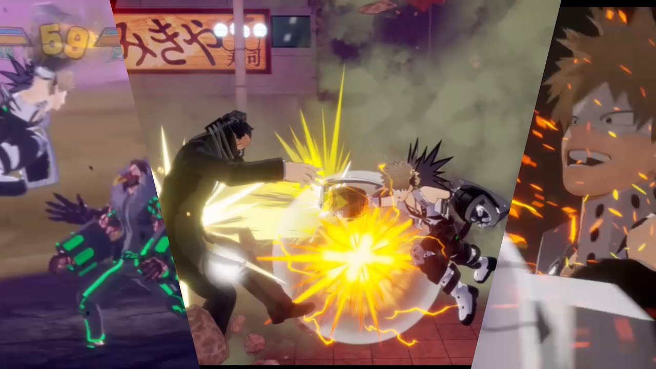 BAKUGO CRUSHES VILLAINS ONLINE (Rage Quit?) - My Hero Ones Justice 2 ...