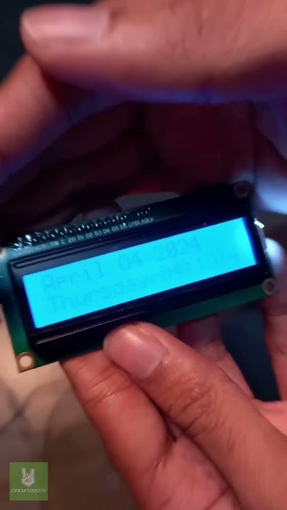 Esp32 Ntp Time Synchronization With Lcd Display Youtube