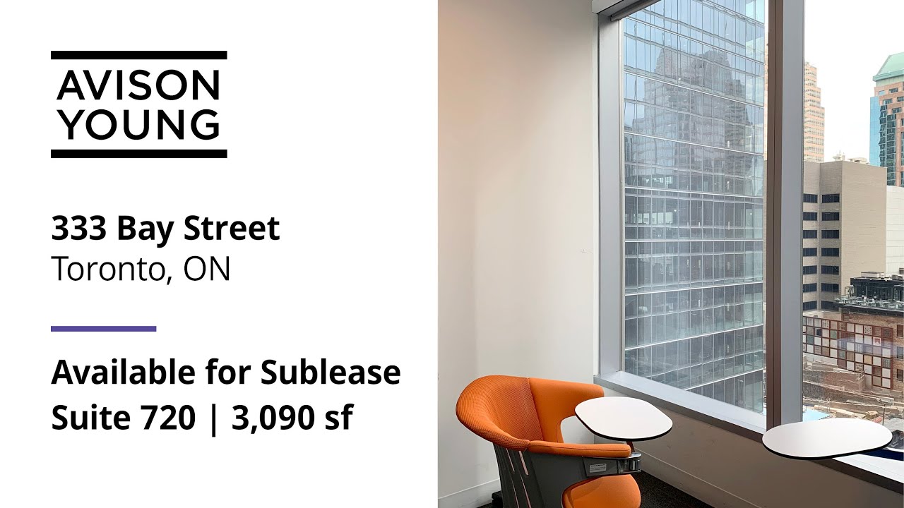 For Sublease - Suite 720, 333 Bay Street, Toronto, ON - YouTube