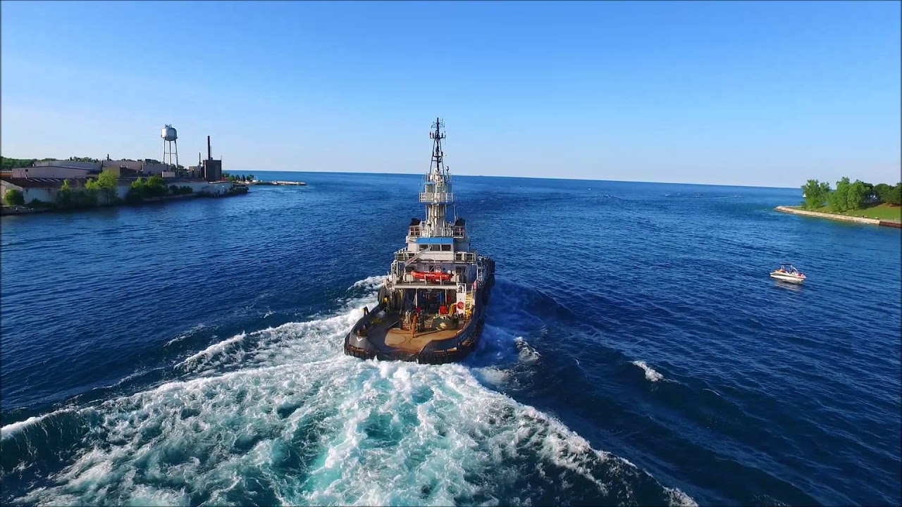 TIM MCKEIL - Tug - Upbound Port Huron, Michigan 7-2-2018 - YouTube