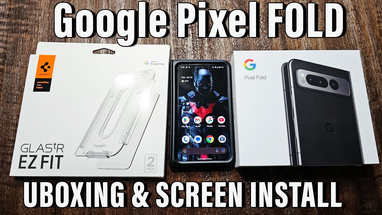 Unboxing the Pixel Fold & Screen Protector Installation - YouTube