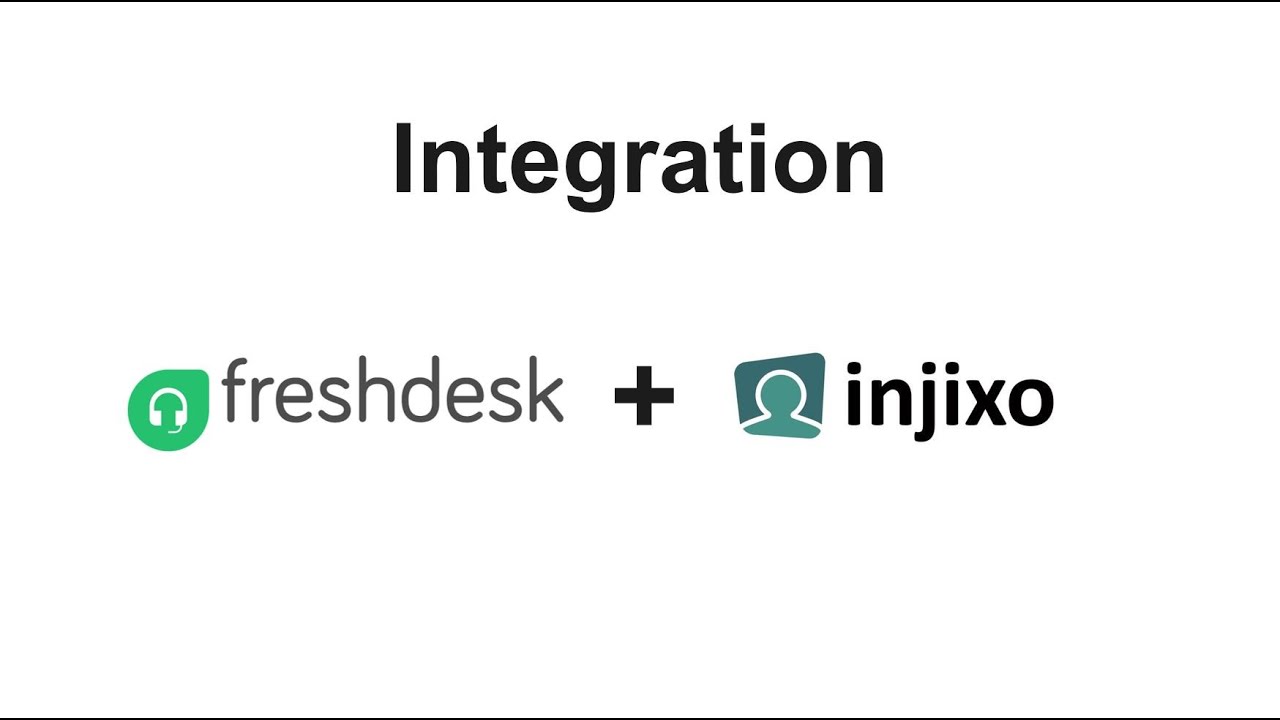 Freshdesk and Injixo Integration - YouTube