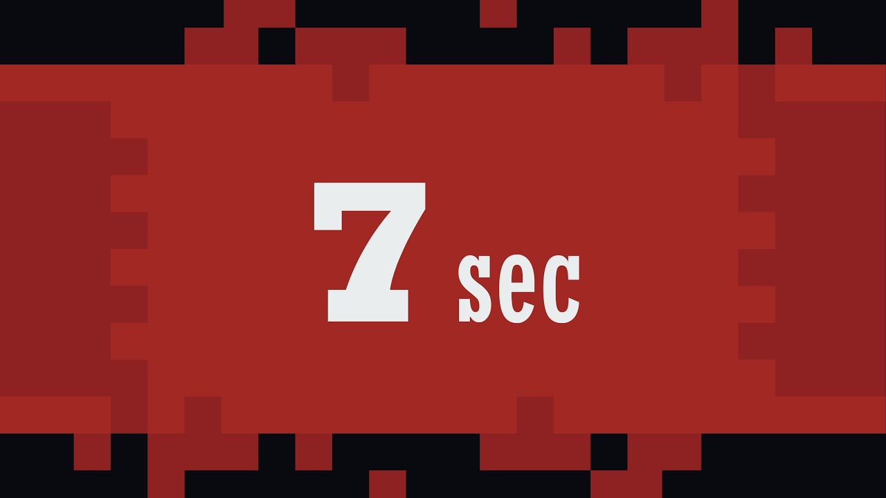 7 Second Timer (Basic Red) - YouTube