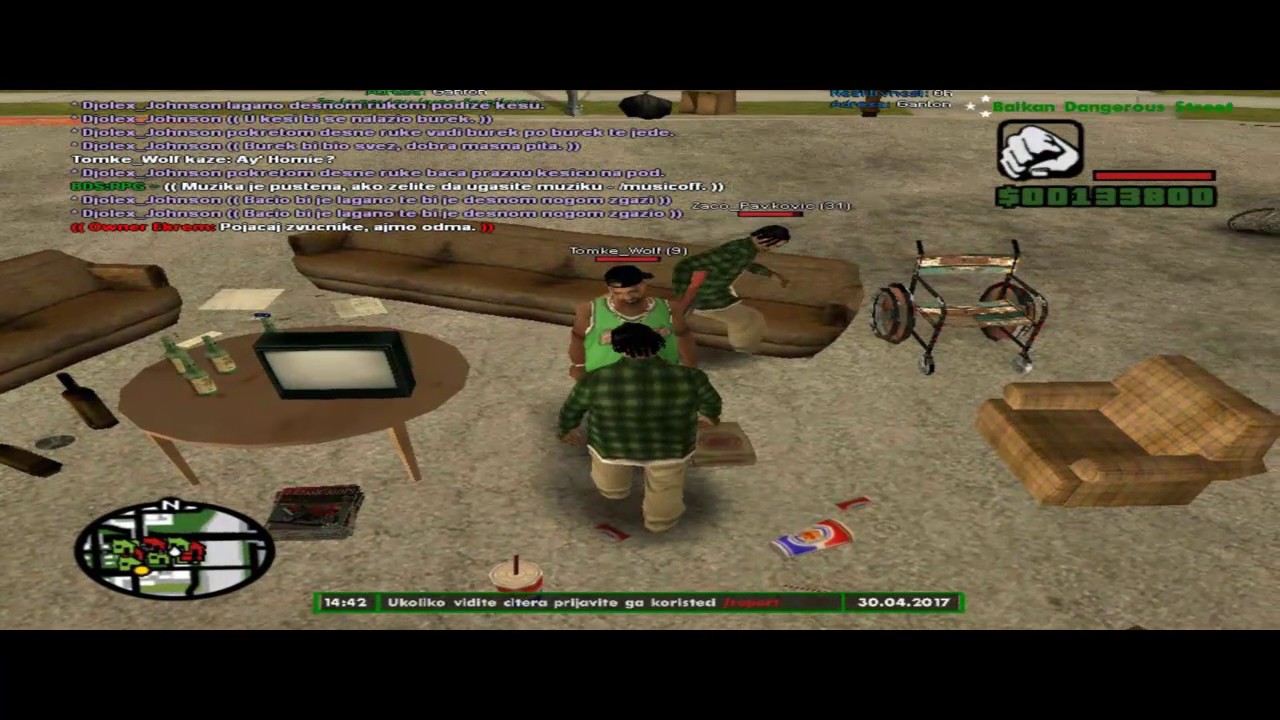 SAMP - BALKAN DANGEROUS STREET #1 - YouTube