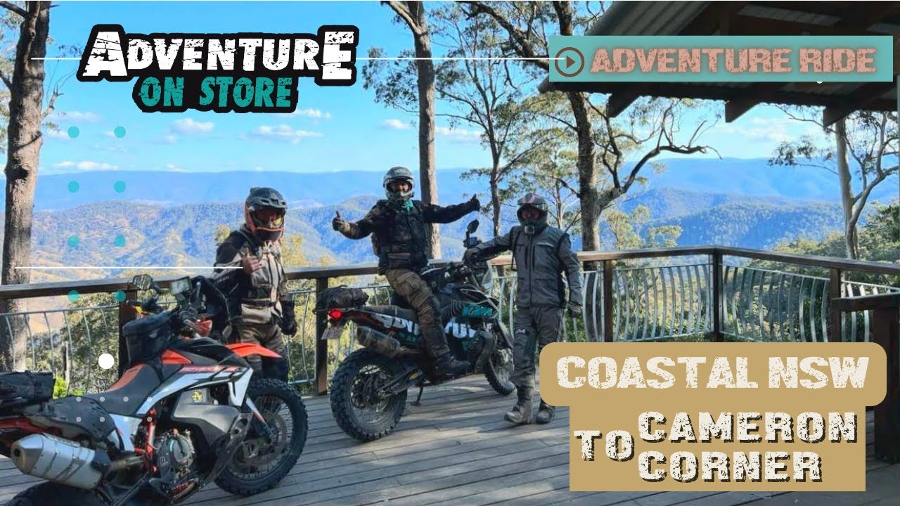 Sydney to Cameron Corner Adventure Ride - YouTube