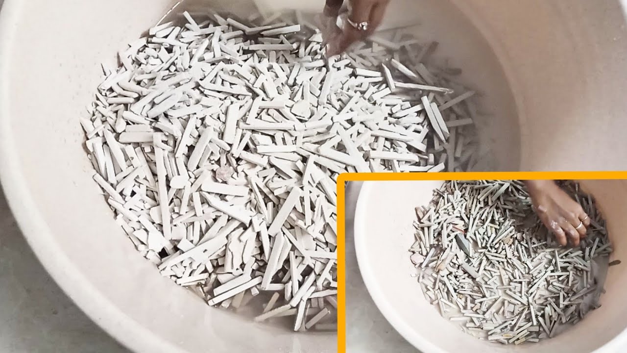 Slatepancil Cleaning|| Washing Slate ||Ns asmr crunch - YouTube