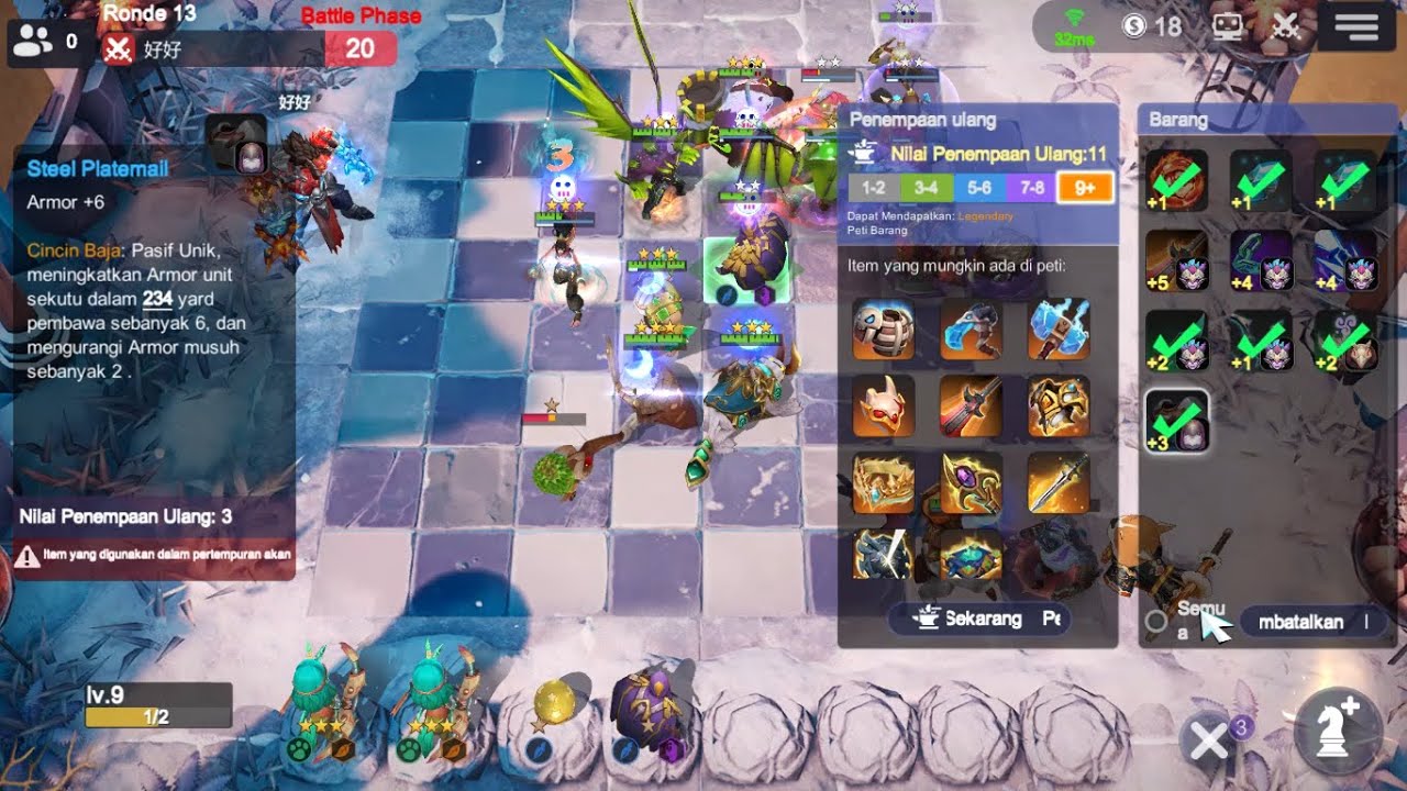 Auto Chess : 7 Feathered - 4 Druid - 3 Witcher - 1 Demon Synergy ...