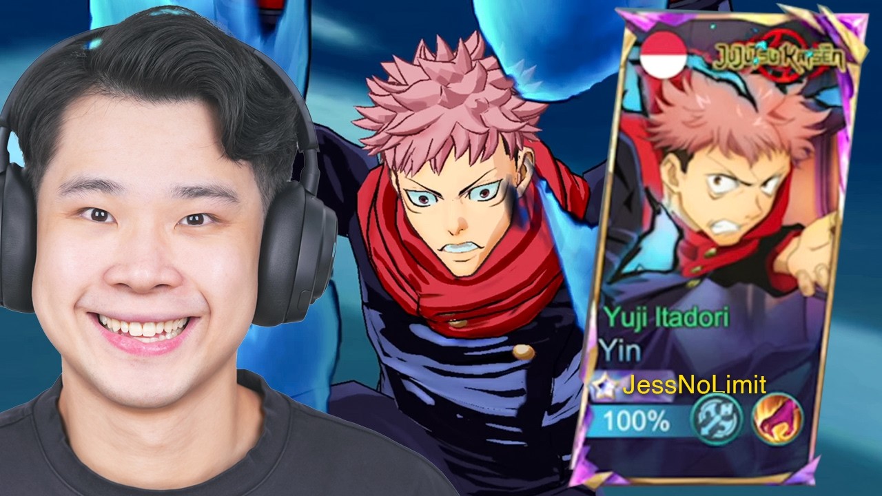 Review Skin Yin Jujutsu Kaisen Revamp Rp1,000,000! - YouTube