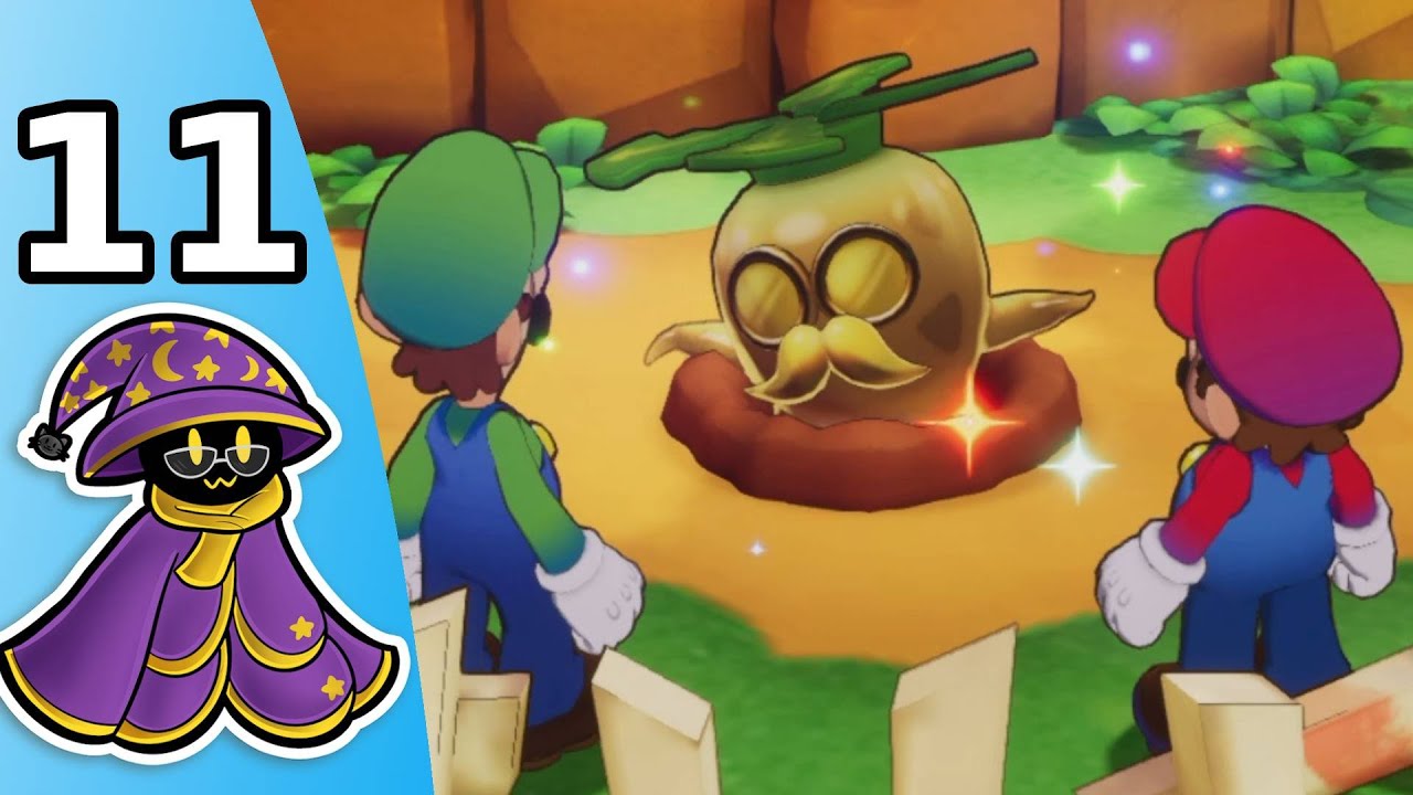 Mario and Luigi: Brothership Part 11 - Golden Grampy Turnip - YouTube