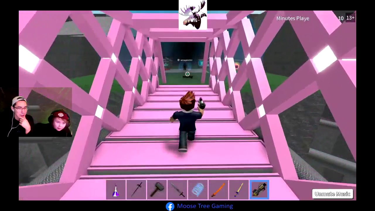 Moose Tree Gaming Plays Roblox Again - YouTube