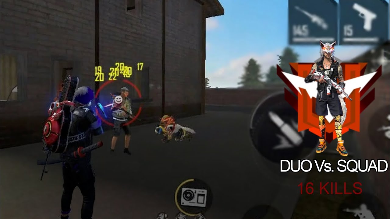 Free fire Duo Vs.Squad Heroic gameplay - YouTube