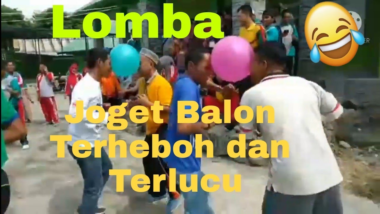 Lomba Joget Balon Terheboh dan Terlucu - YouTube