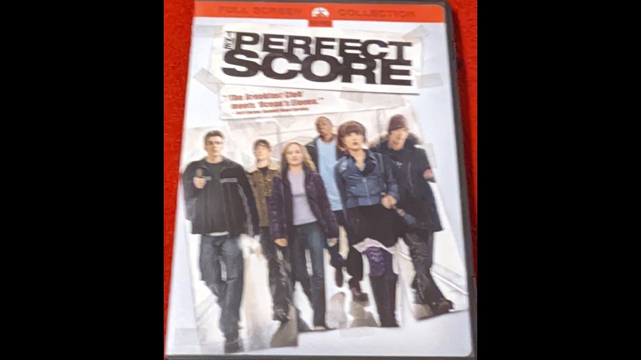 Opening to The Perfect Score 2004 DVD - YouTube