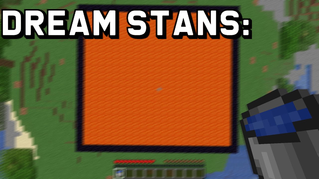 what Dream Fans see when Dream plays Minecraft - YouTube