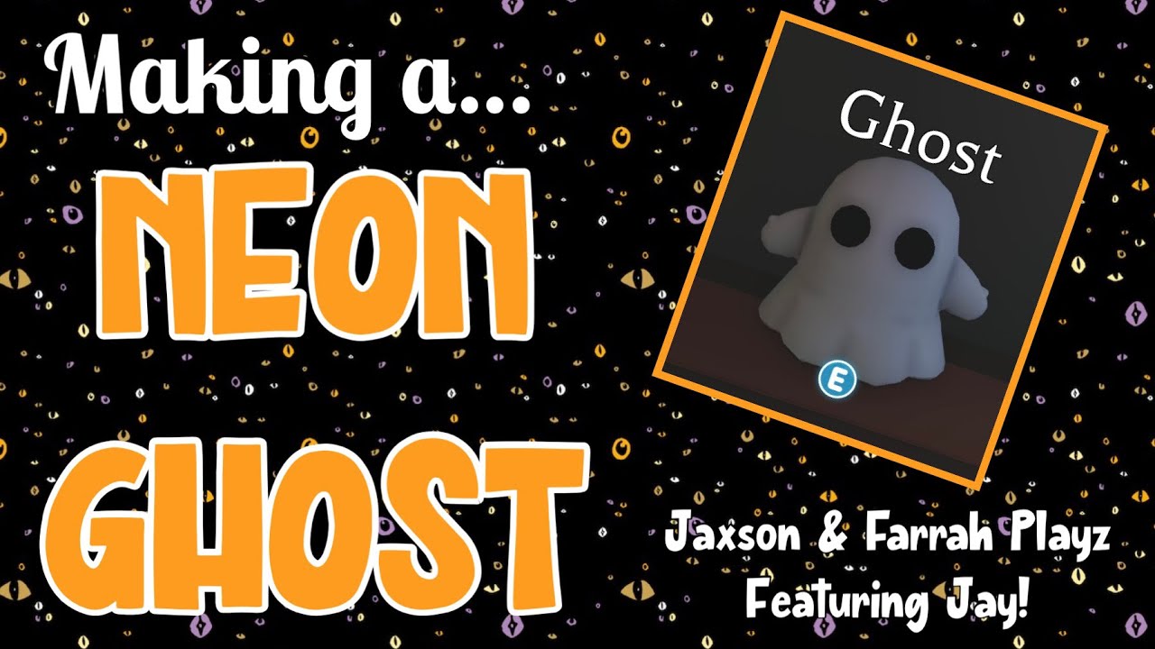 J&F Playz - Making a... NEON GHOST with Jay!! @PlayAdoptMe #update # ...
