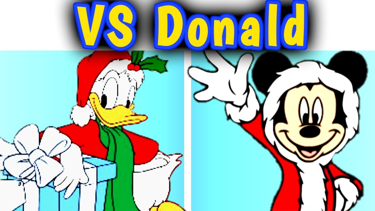 Friday Night Funkin'🆚 Donald Full Week ( Christmas Update. FNF Mod ...