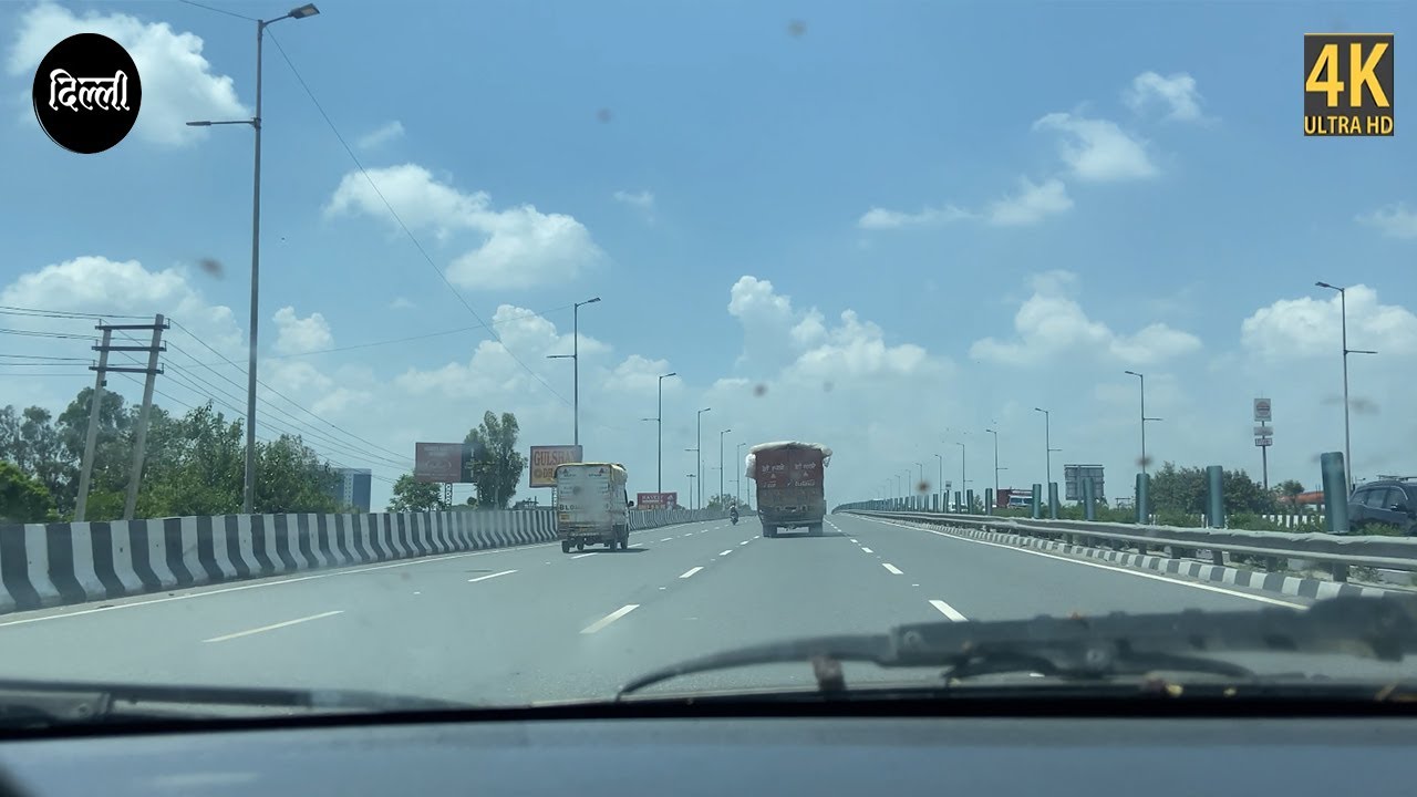 4k Driving IN Delhi | Adarsh Nagar to Murthal Road | Virtual City Tour ...