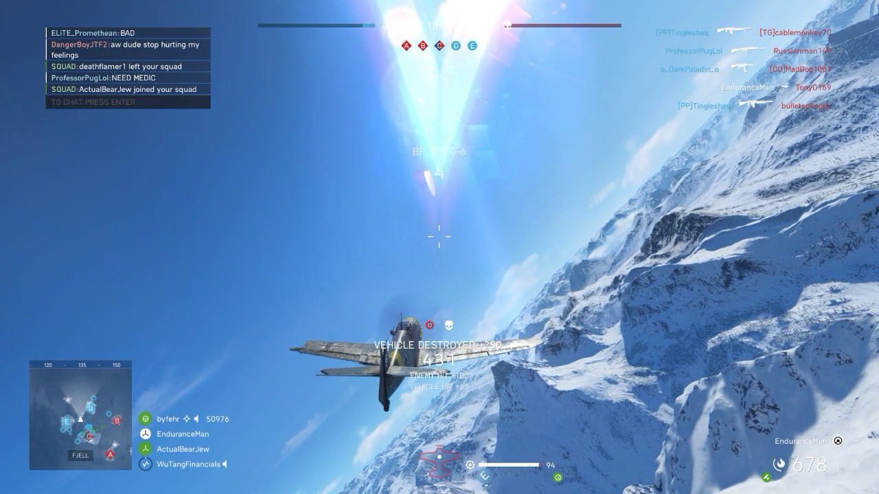 BFV - BF109 Streak - YouTube