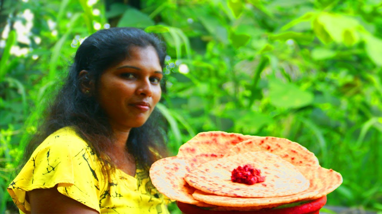 Soft Breakfast Sri Lankan Coconut Rotti 🍕 | Easy Recipes Pol Rotti ☕ ...