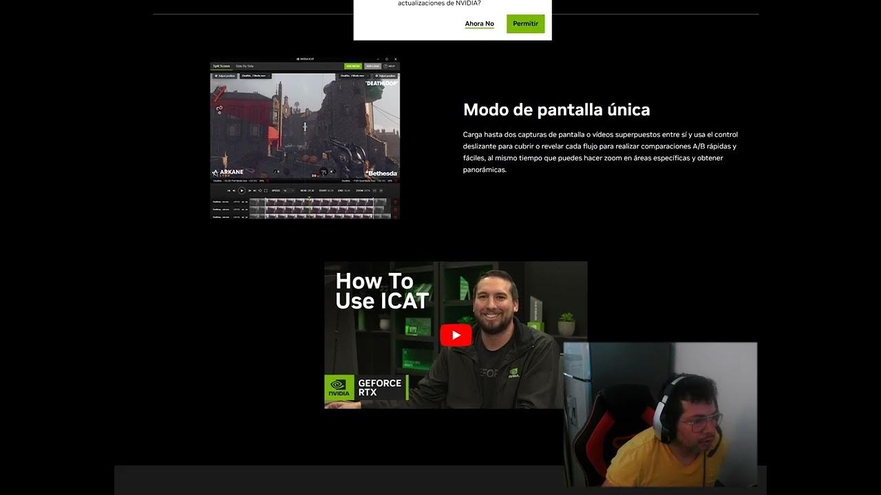 Aplicacion de Nvidia 11 - YouTube