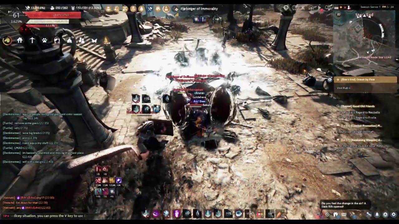 Nova Succession Stars End (I'm back In playing BDO again with my new ...