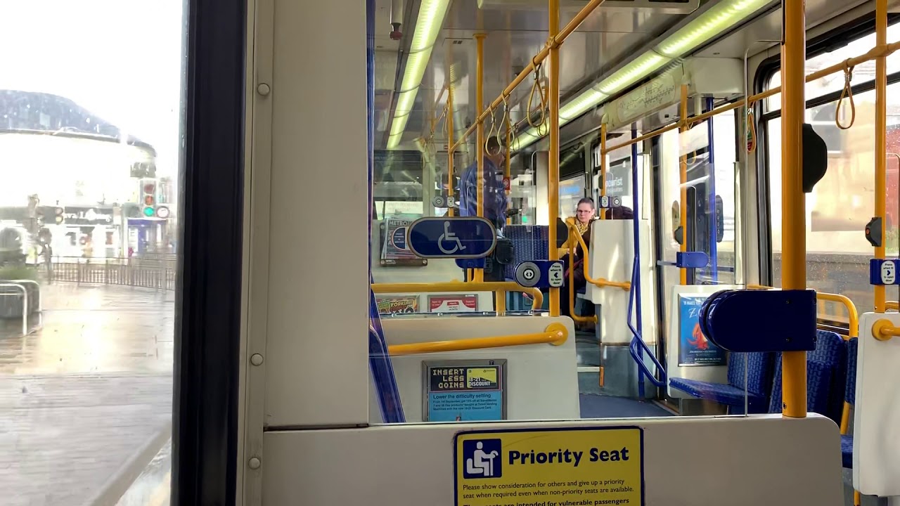 Stagecoach Sheffield SuperTram 122 From Hillsborough To Leppings Lane ...