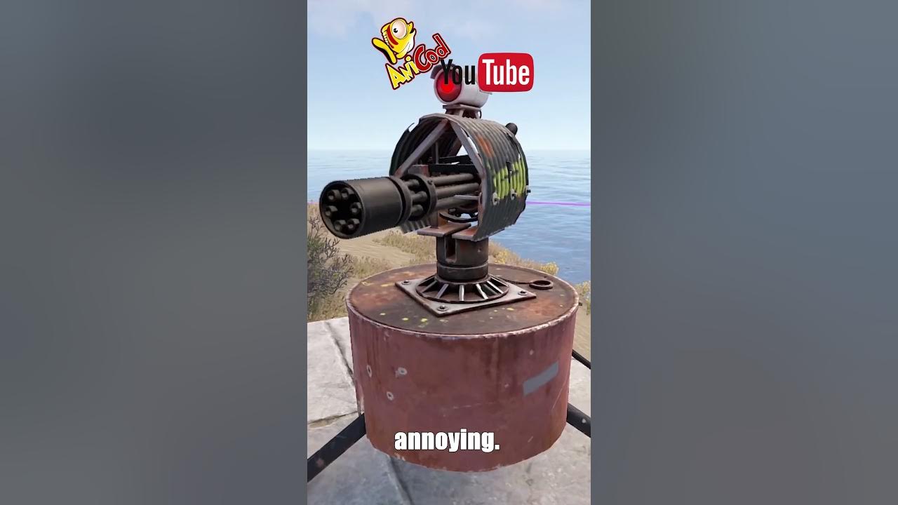 You’re Using It Wrong 🤦‍♂️ Rust Minigun Guide #rust #rustgame # ...