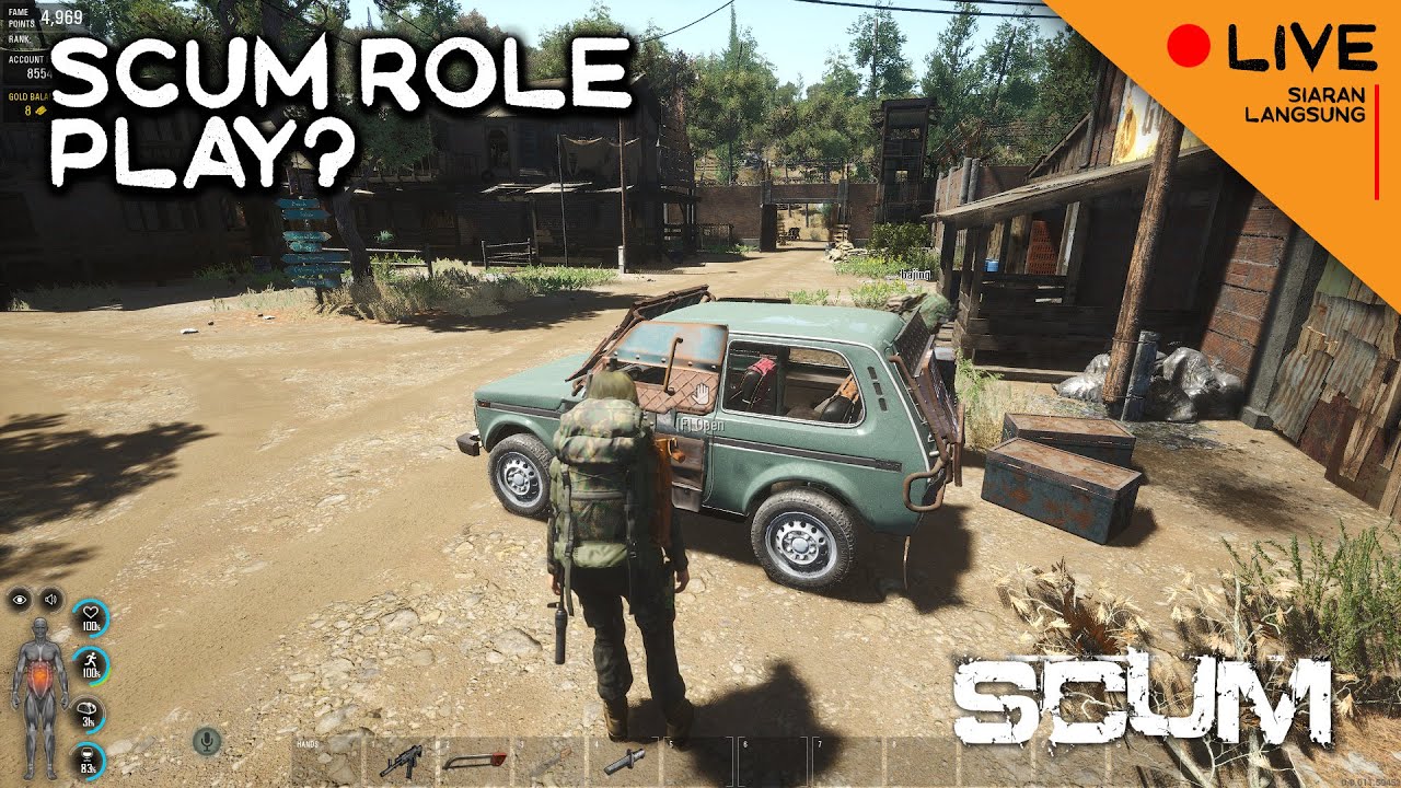 🔴 SCUM ROLE PLAY? - SCUM Multiplayer Indonesia - YouTube