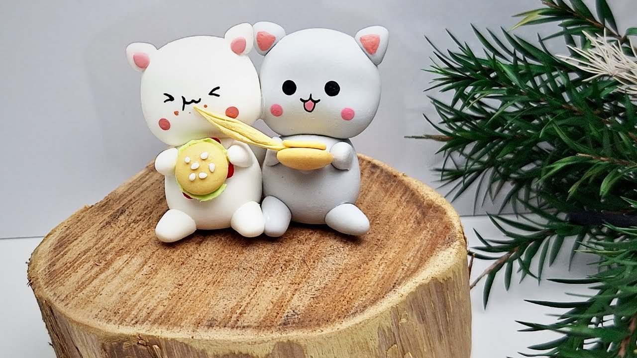 How to make cute cat step by step😍 - YouTube