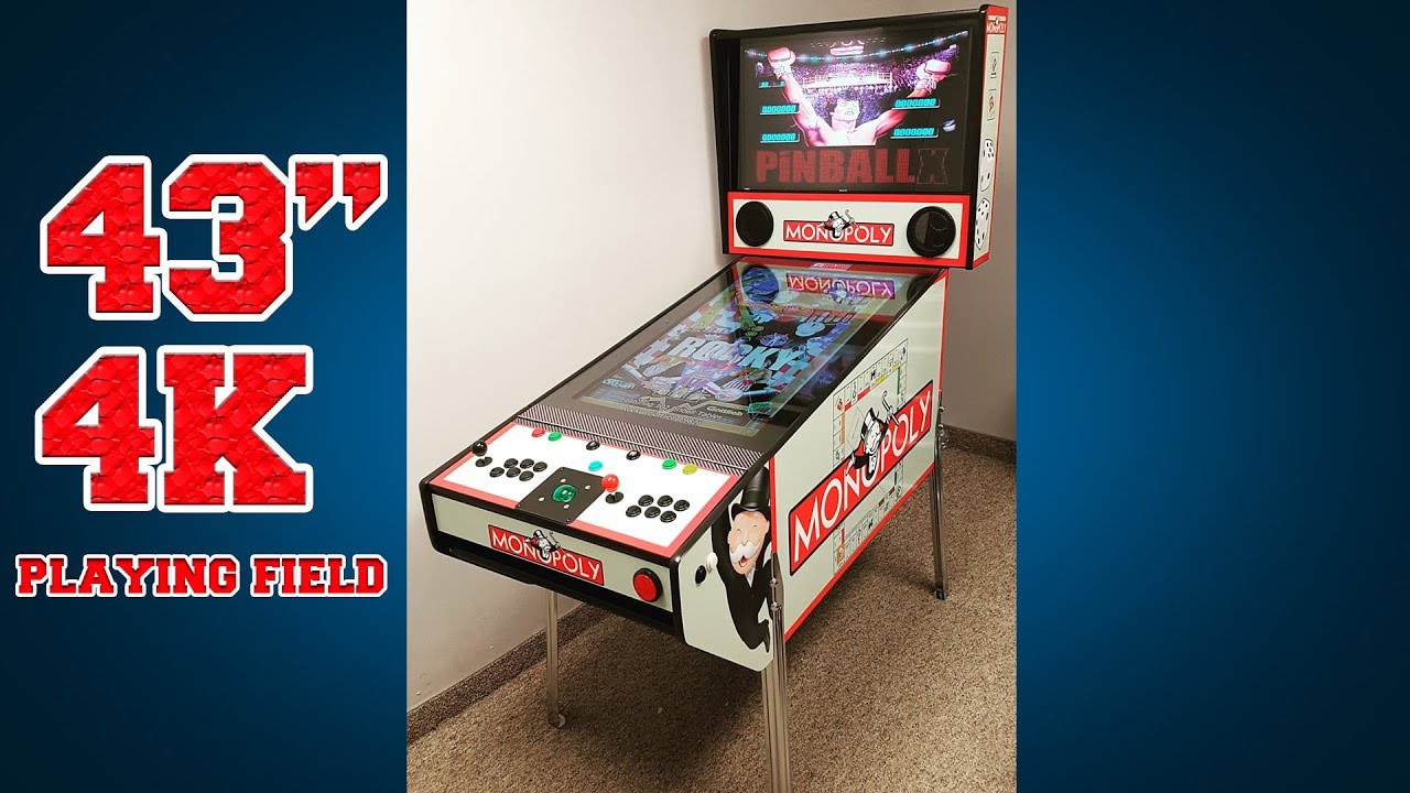 Redesigned Virtual Pinball PLUS Machine with Hyperspin and PinballX ...