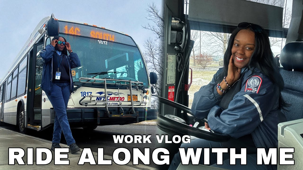 A day in the life of a bus driver: Spend the day with me! - YouTube