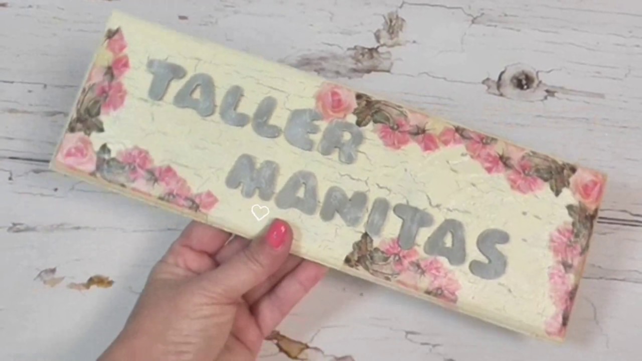 Ideas Para Hacer Carteles De Madera Caseros