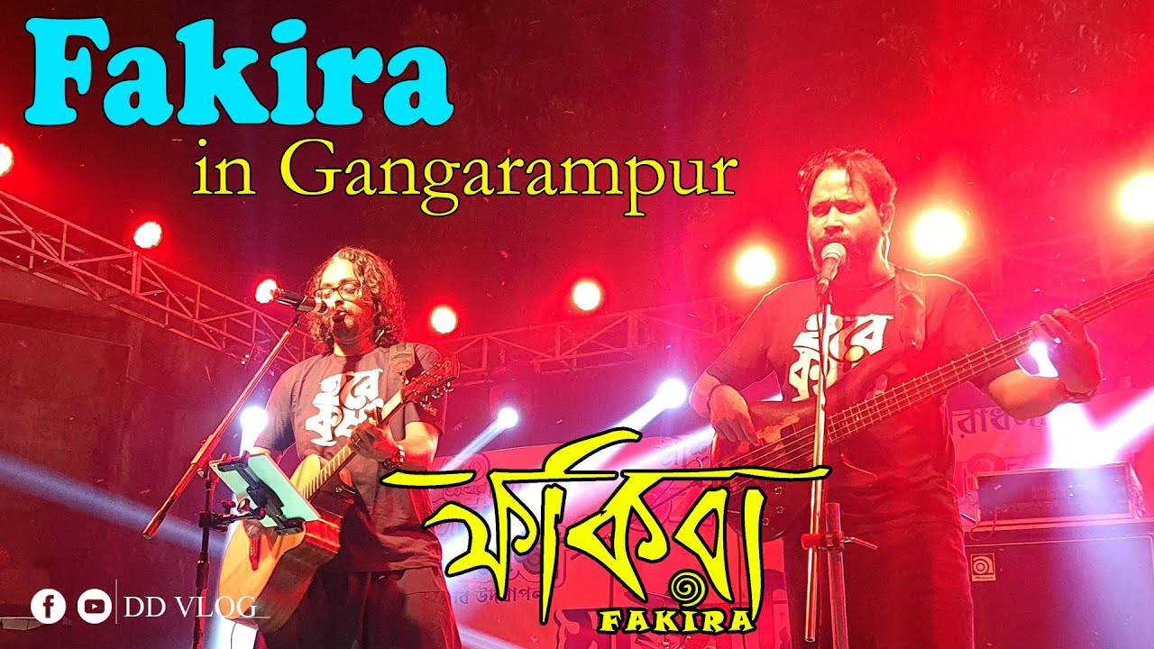 @fakiramusic In Gangarampur || Full Program | Fakira Band Live Concert ...